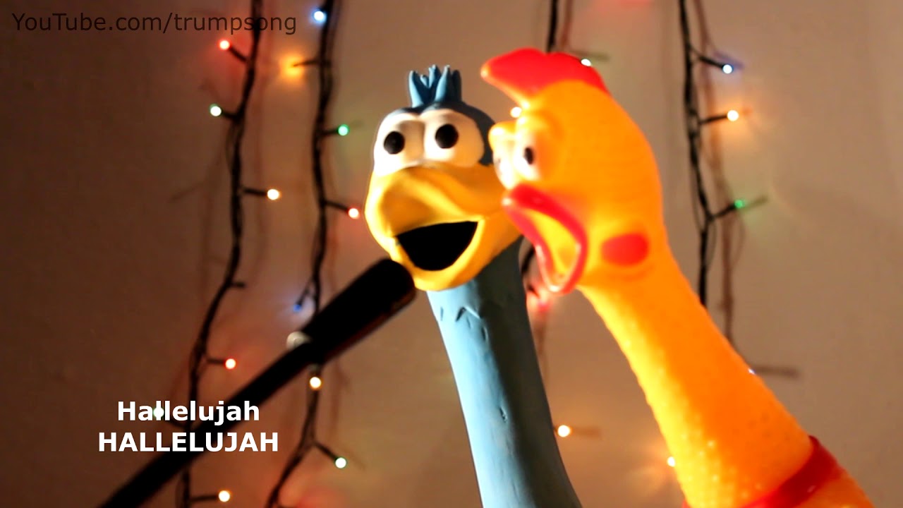 Chicken Sings Hallelujah Song (Christmas Chicken Cover) - YouTube
