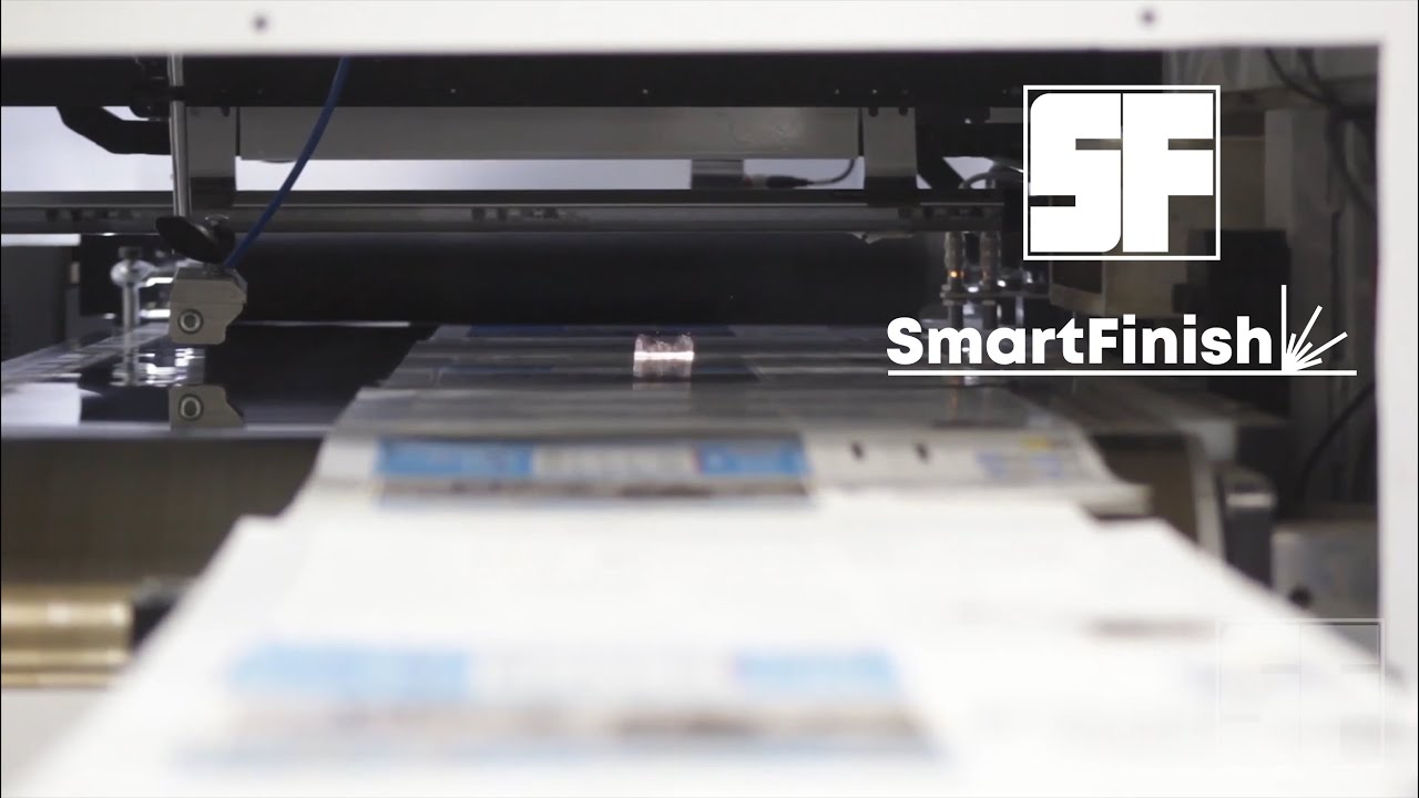 SmartFinish | Packaging & Commercial Print Finishing Equipment - YouTube