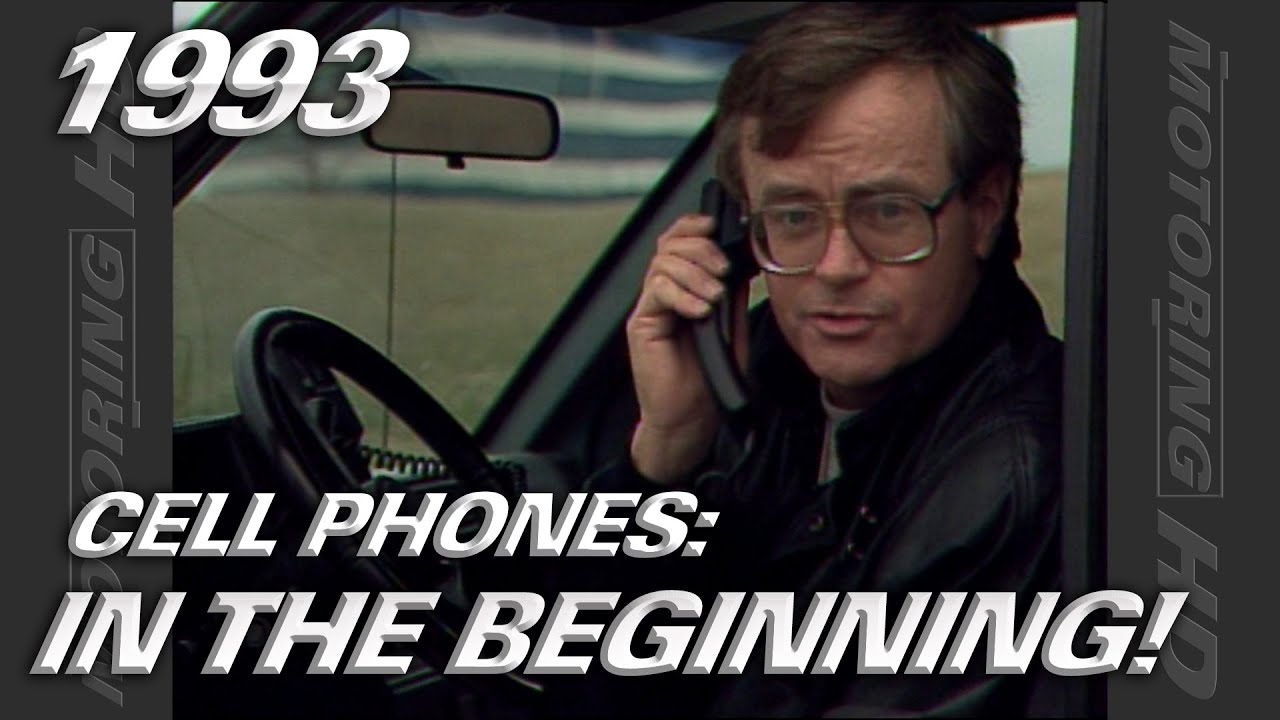 1993 - Cell Phones: In the Beginning! | Motoring TV Classics - YouTube