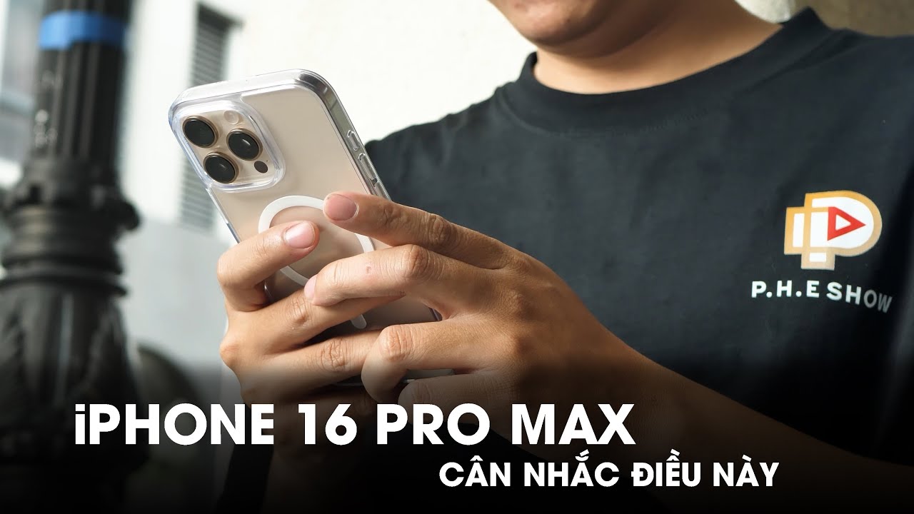 3 ngày với iPhone 16 Pro MAX, anh em cân nhắc điều này - YouTube