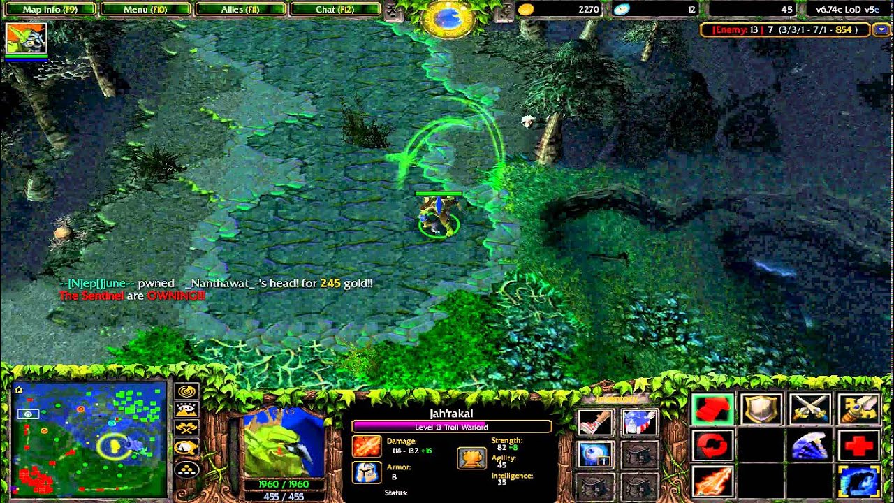 DotA LOD Mode [6] - YouTube