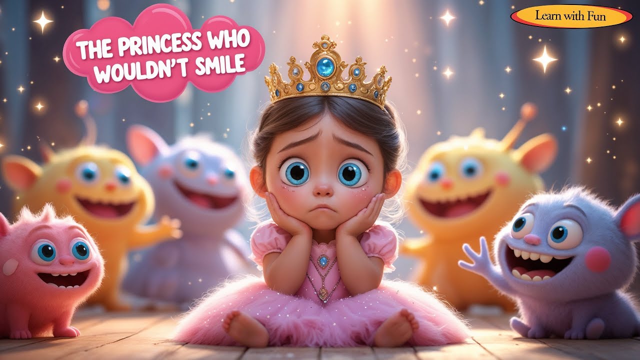 The Princess Who Wouldn't Smile 👸 Fun Kids Song to Learn Joy & Silly ...