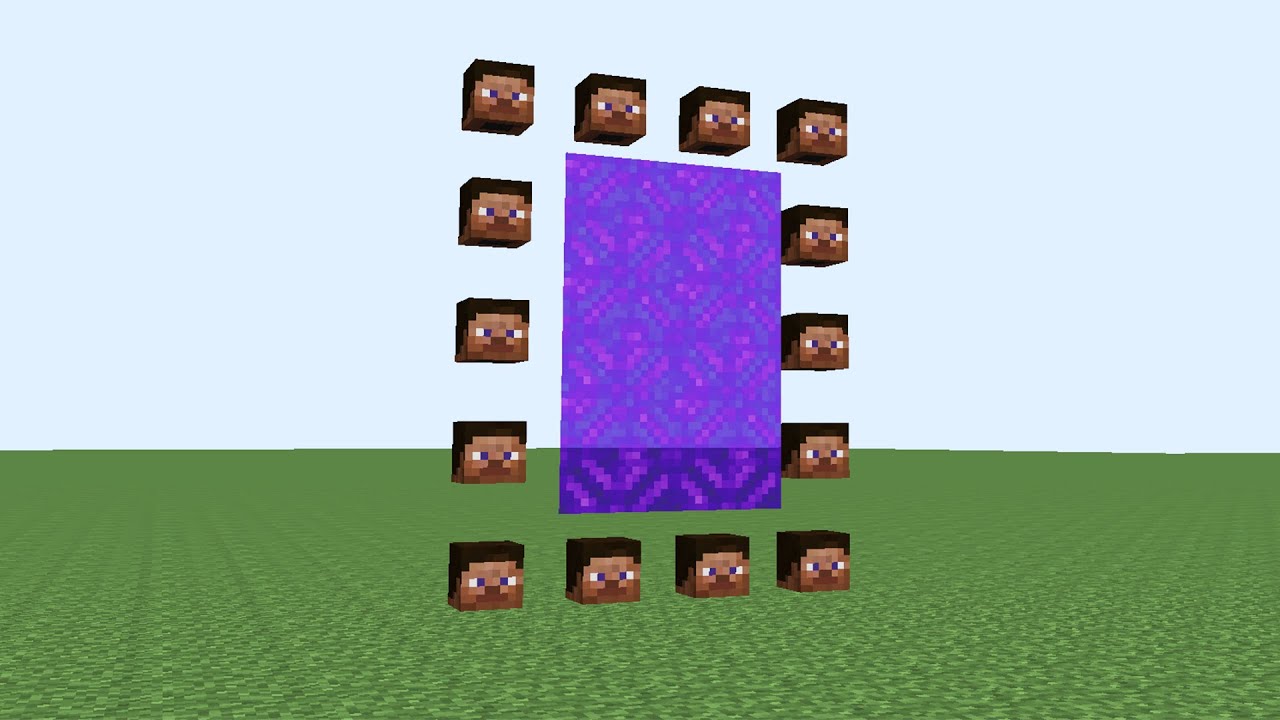 NEW steve portal IN MINECRAFT !!! - YouTube