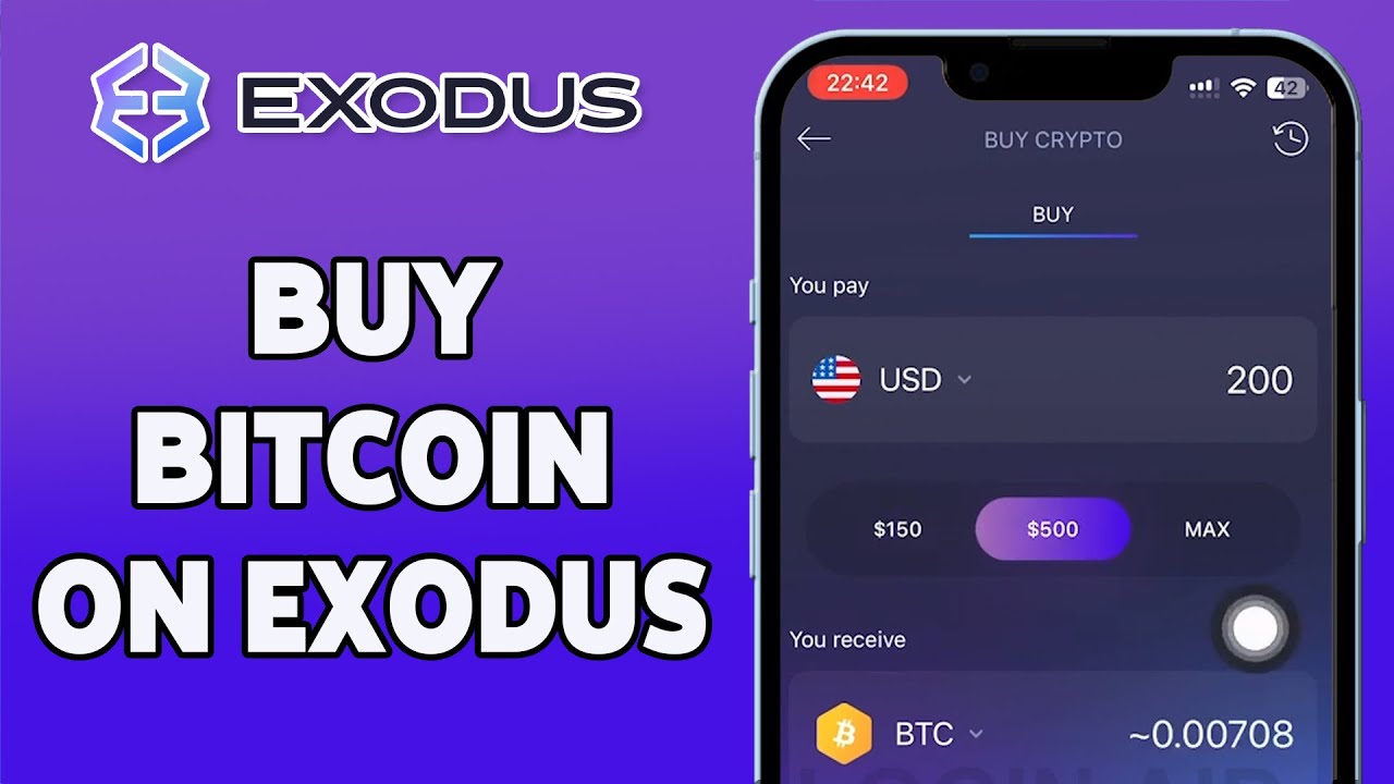 How To Buy Bitcoin On Exodus 2023 | Purchase & Get BTC In Exodus Wallet ...