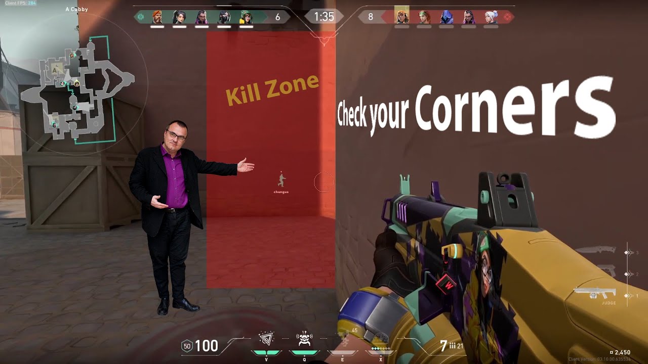 Check Your Corners! - Low Elo Valorant Clip - YouTube