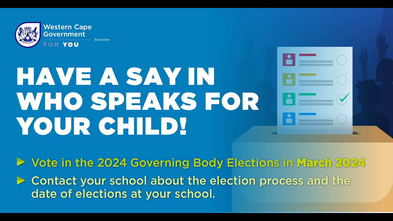 2024 School Governing Body Elections - YouTube