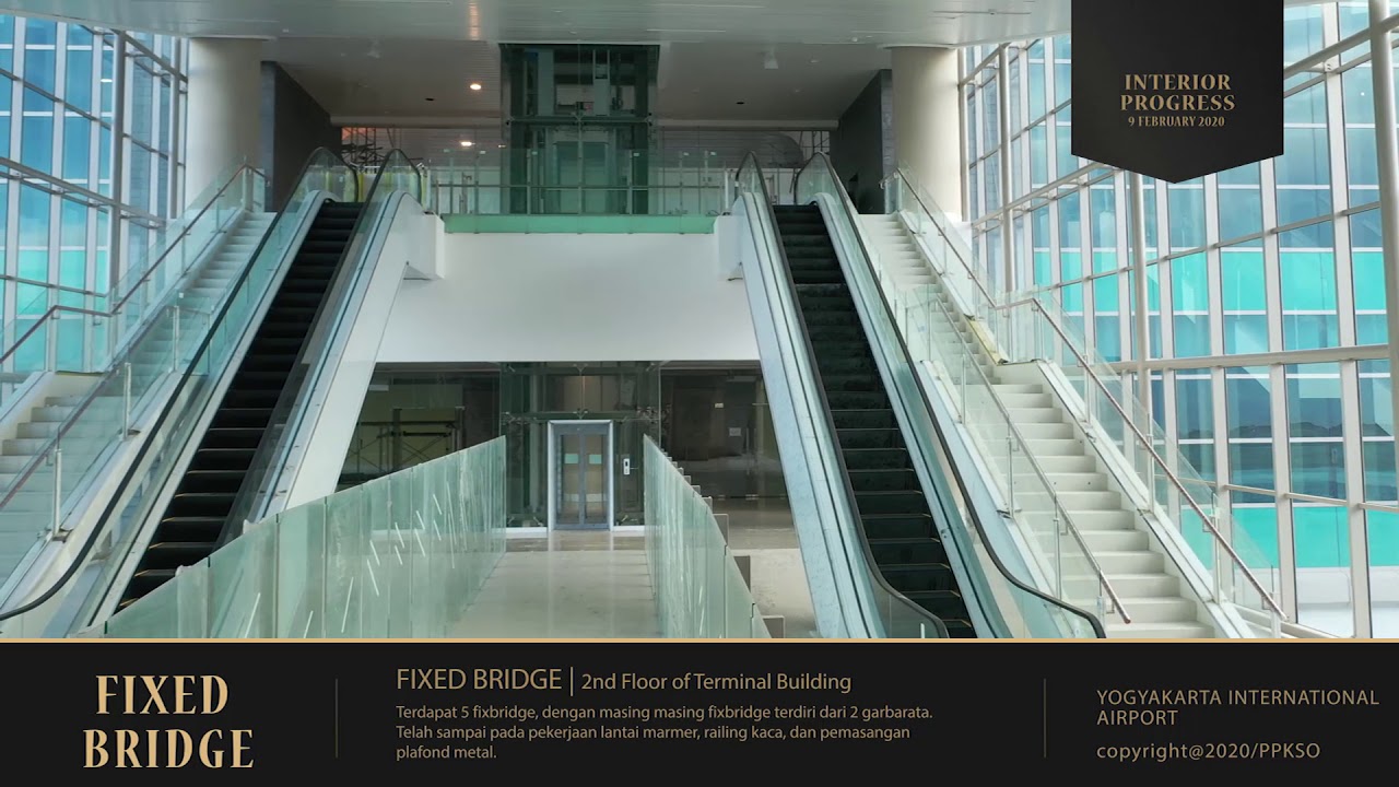 Interior Progress Yogyakarta International Airport (YIA). 09 Februari ...