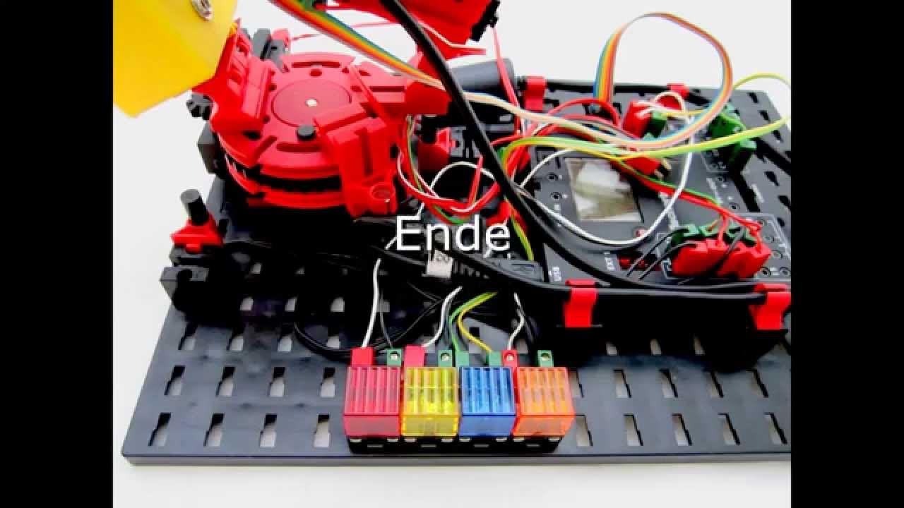 Robo TX Controller + Pixy I2C farbige Objekte erkennen - YouTube