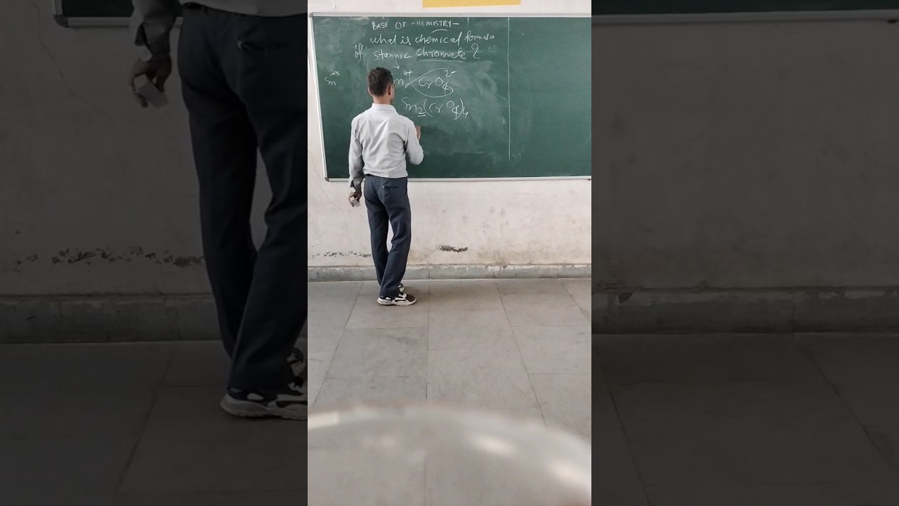 STANNIC CHROMATE/#chemistry - YouTube