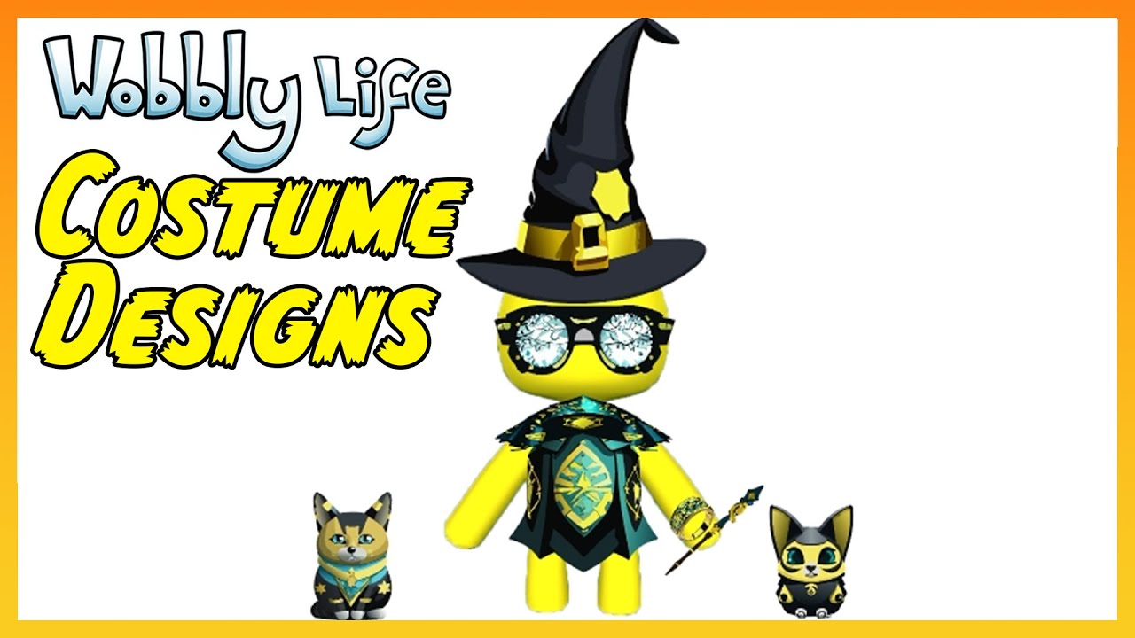 DIESE SKINS habe ich für den COSTUME DESIGN CONTEST erstellt in Wobbly ...