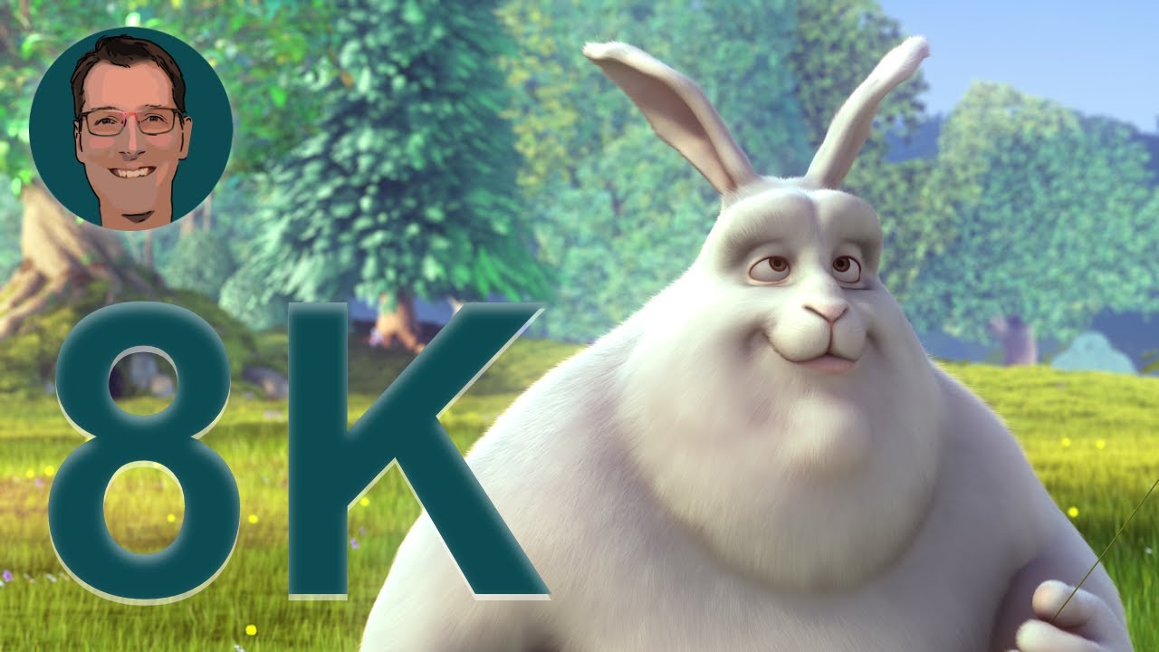 Big Buck Bunny in 8K Ultra HD - 4320p 24fps - Free download - Upscaled ...