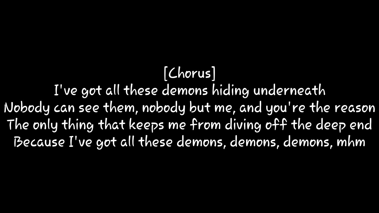 ALEC BENJAMIN - Demons lyrics - YouTube
