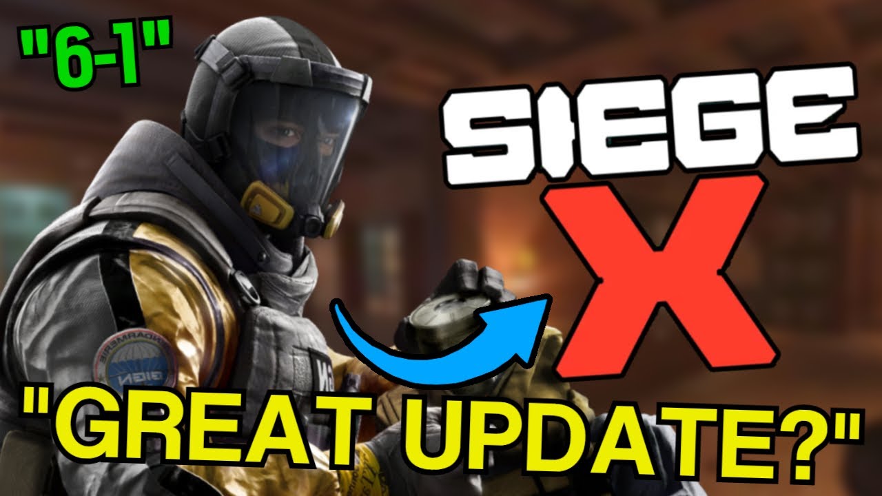 Is The Siege X Update Actually Good? | Rainbow Six Siege (UPDATE) - YouTube