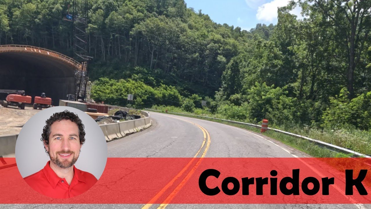 Land Bridge Under Construction for Corridor K Project Work Zone | NCDOT ...