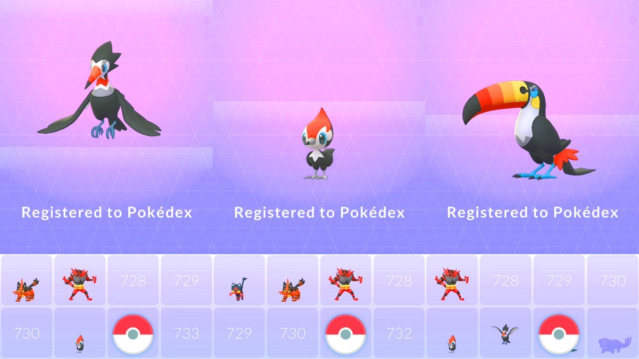 Pokemon Go Pikipek Catch & Trumbeak - Toucannon Evolutions - YouTube