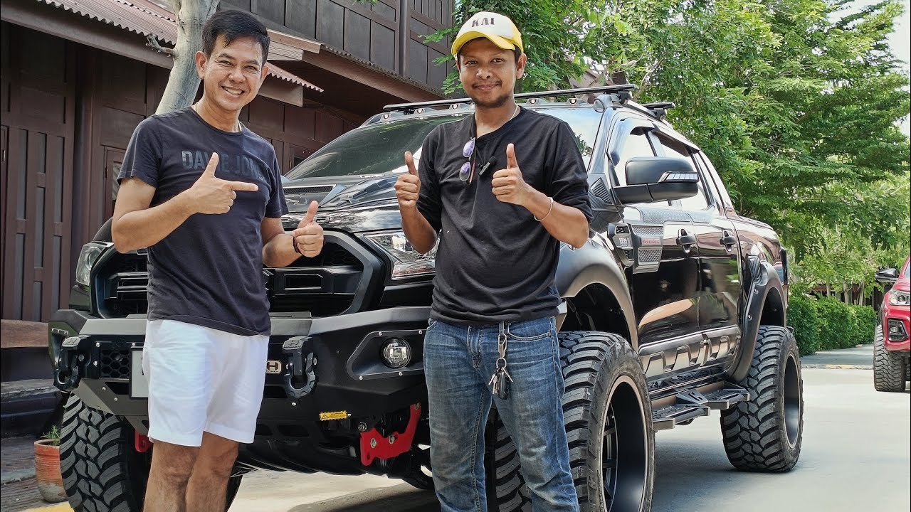 EP 95 : ครัวกางนา สุพรรณบุรี FORD RANGER ไปเมกาแล้ว BY AKP CUSTOM ...