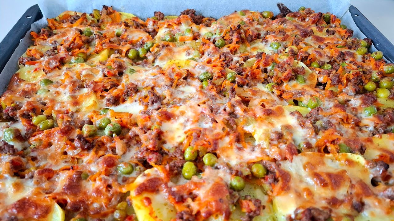If you have 300 g of minced meat, make this very delicious and simple ...