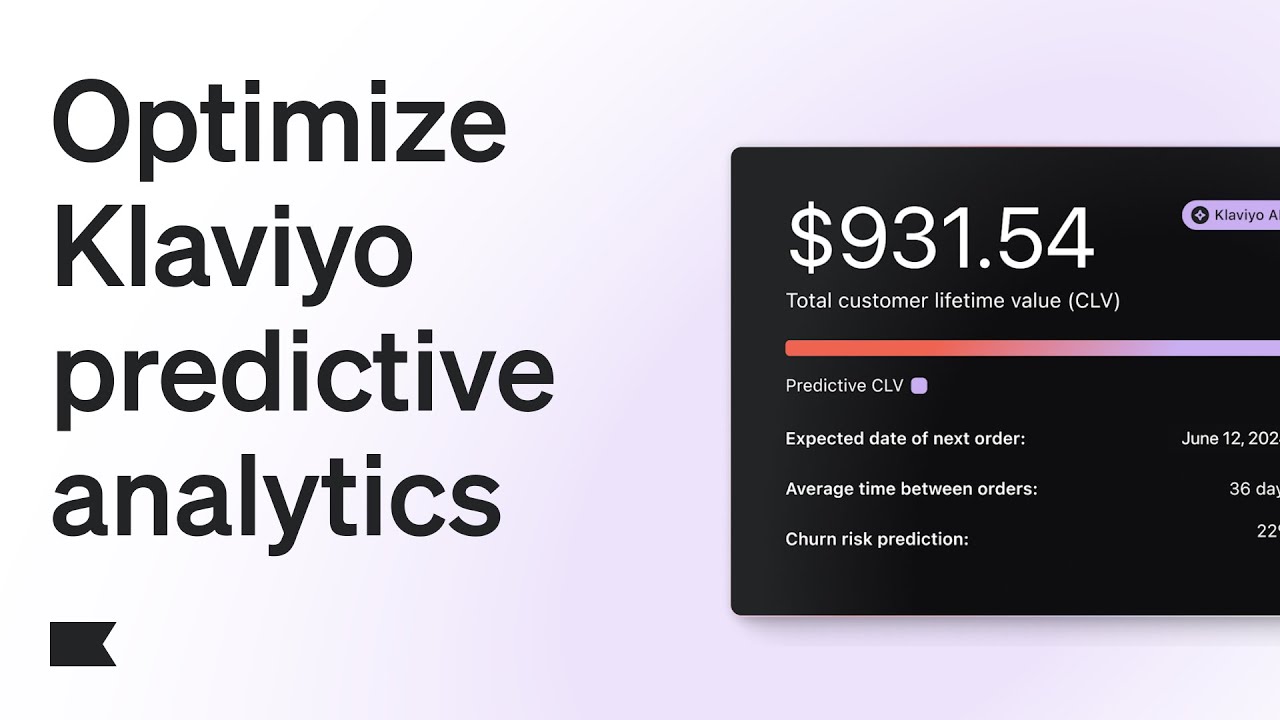 Unlock the Future: Klaviyo Predictive Analytics Explained - YouTube