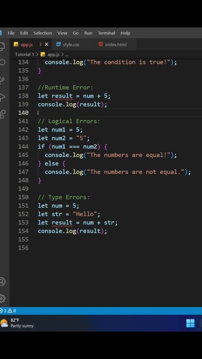 Errors In javaScript #error #javascript #programming #coding #html # ...