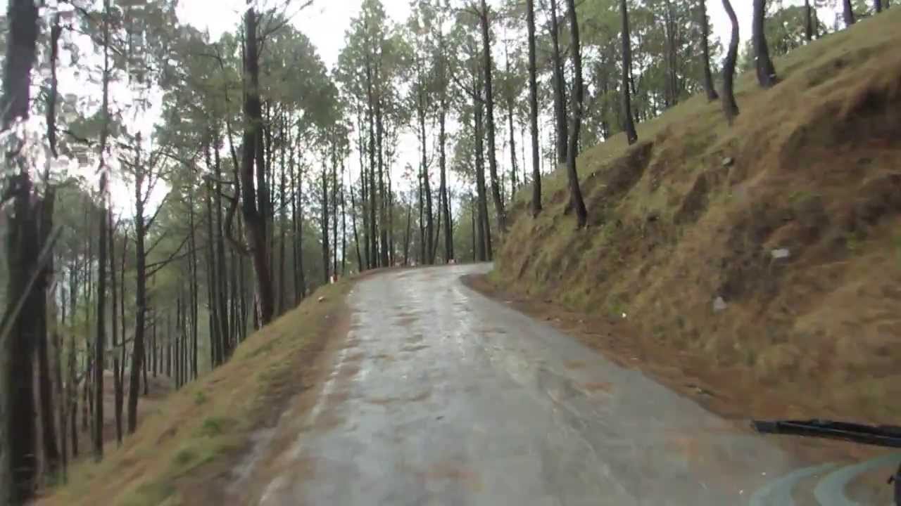 driving in rain hill station - YouTube