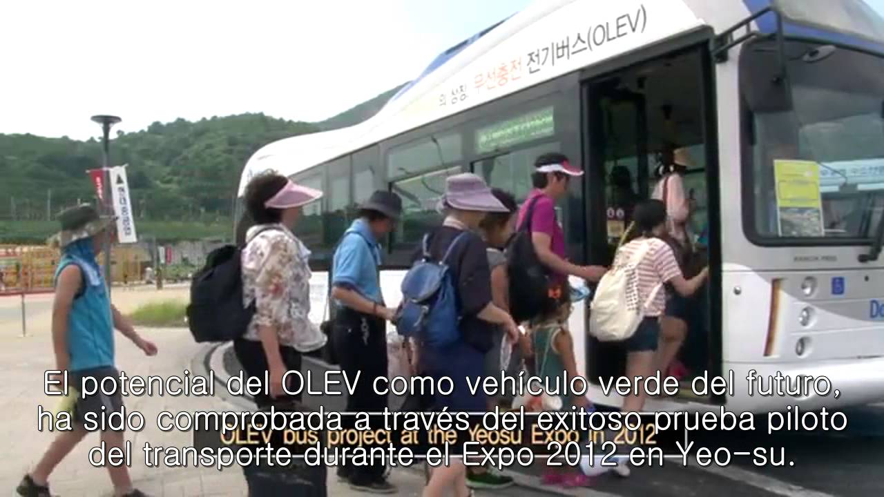 Bus tecnología Olev - YouTube