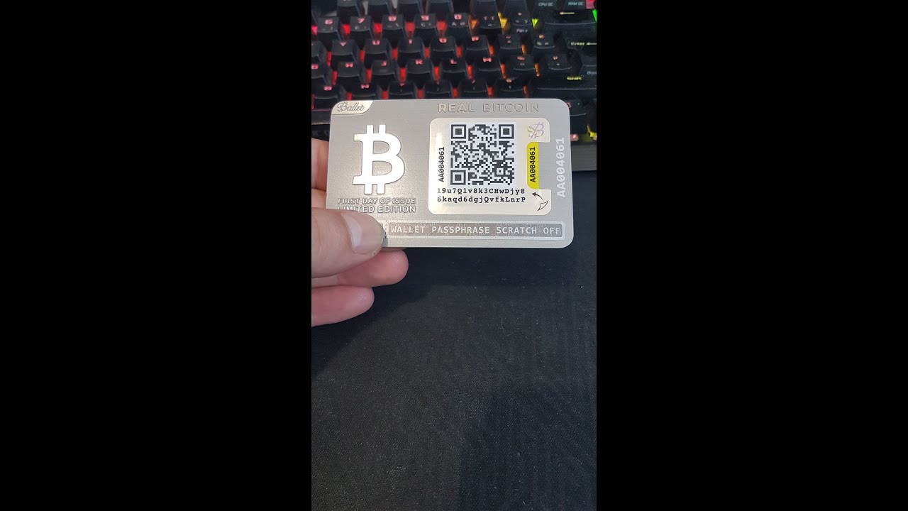New wallet Ballet real bitcoin BTC https://www.balletcrypto.com - YouTube