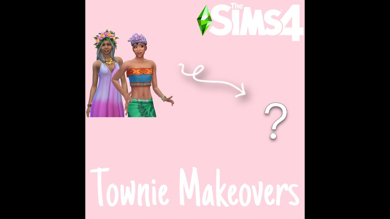 Hoapili Family 🐬 | The Sims 4 Townie Makeovers - YouTube