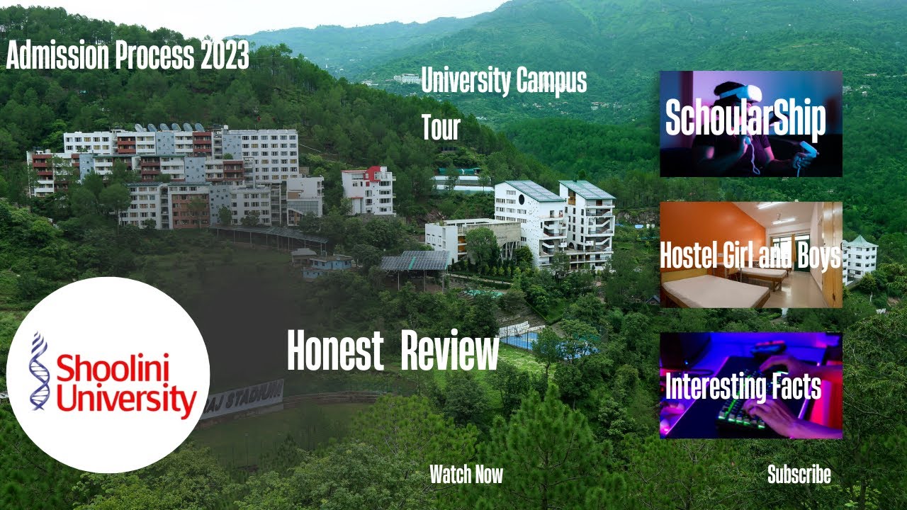 Honest Review of Shoolini University ! Campus Tour ! Admission ! Fee ...