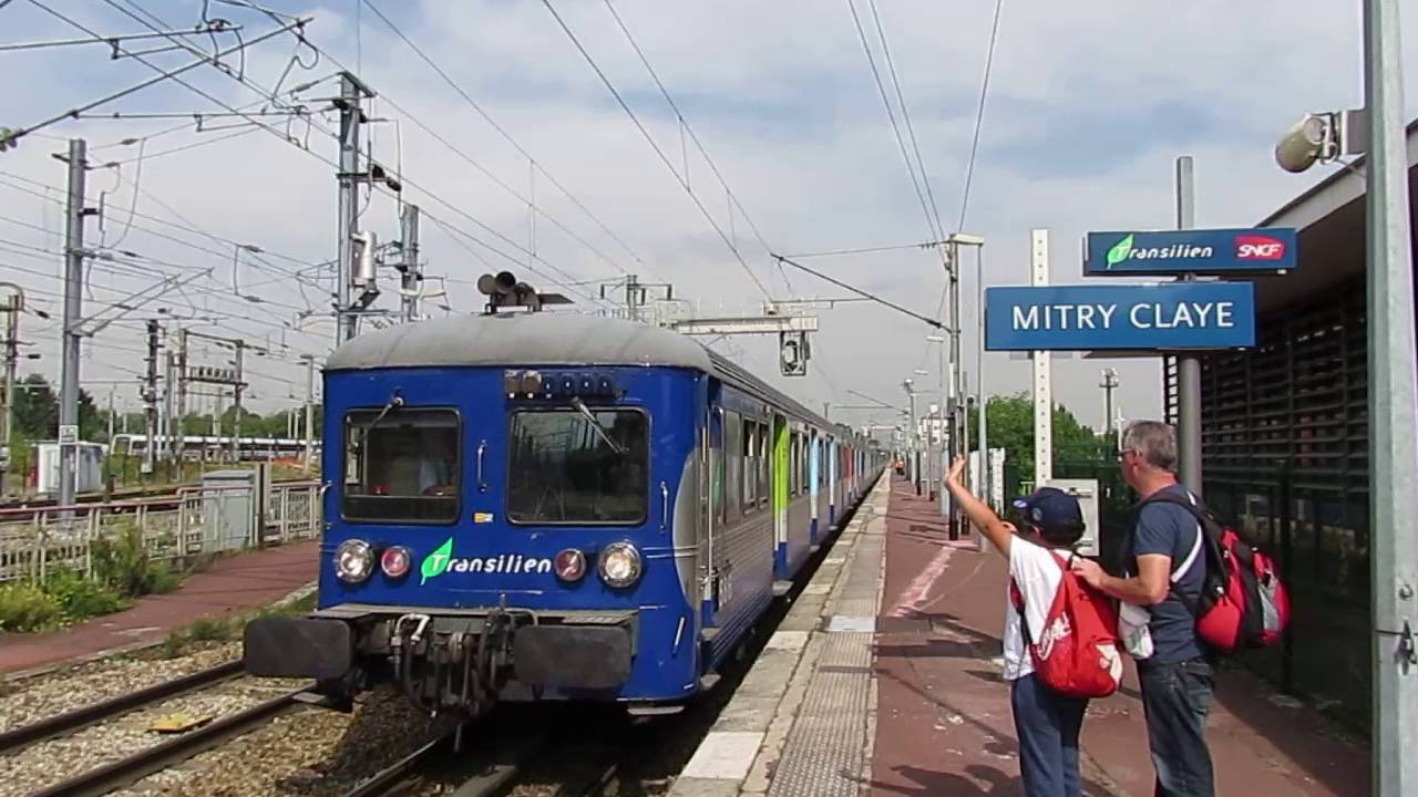 SNCF - Dernière BB 17000 + RIB - Transilien K - Mitry-Claye - YouTube