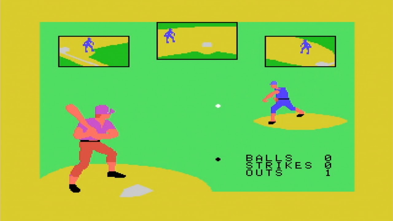 Super Action Baseball - ColecoVision/CollectorVision Phoenix: " Game 2 ...