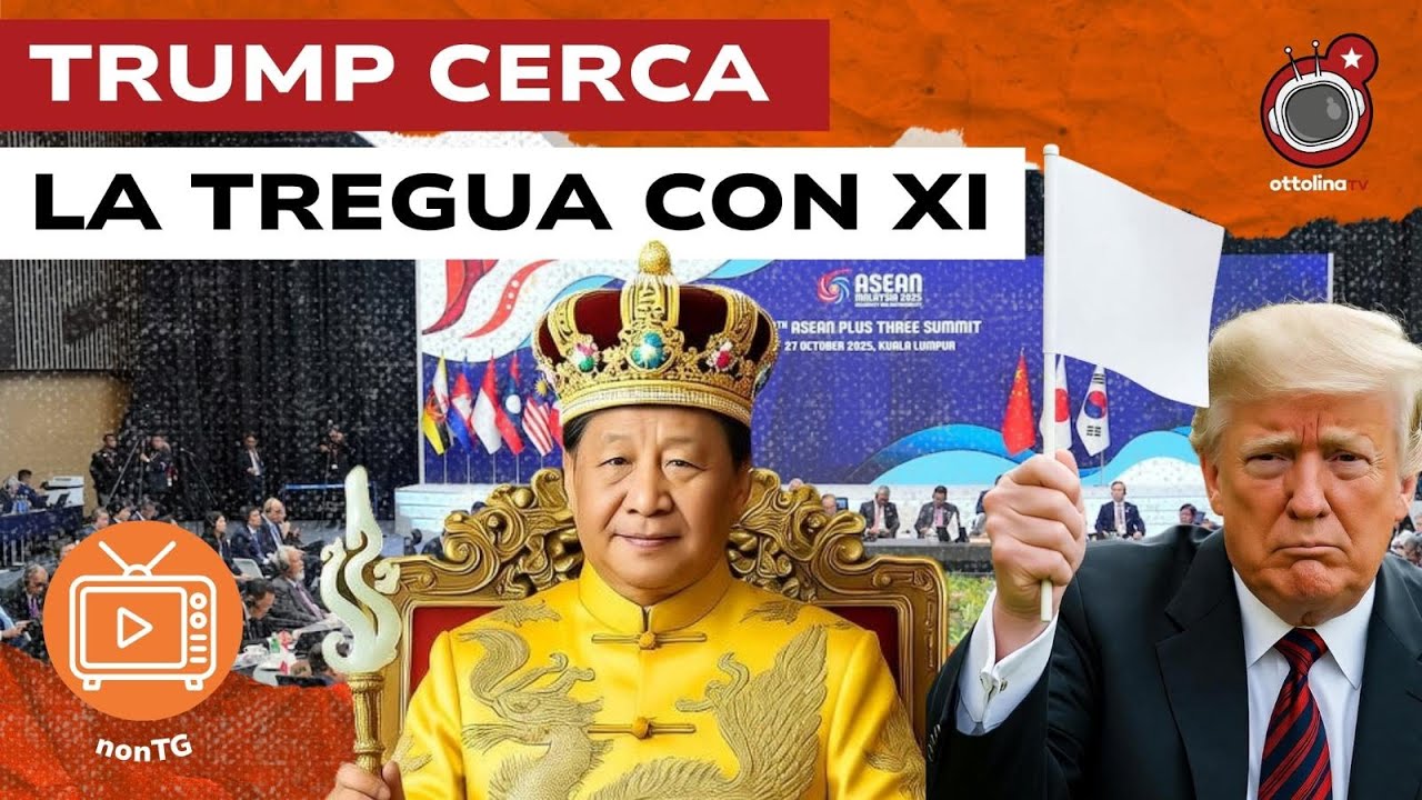 Trump si inchina al “grande accordo”, Xi lo rigira senza pietà - YouTube
