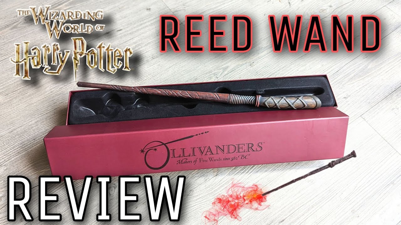 Interactive Ollivanders REED WAND Review | The Wizarding World of Harry ...