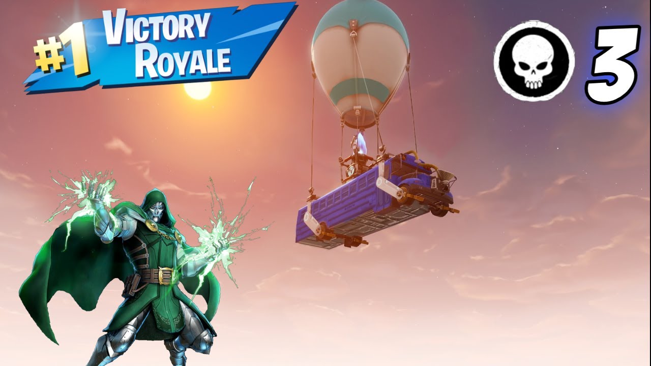 I got Doctor Doom's mythic in Fortnite! - YouTube