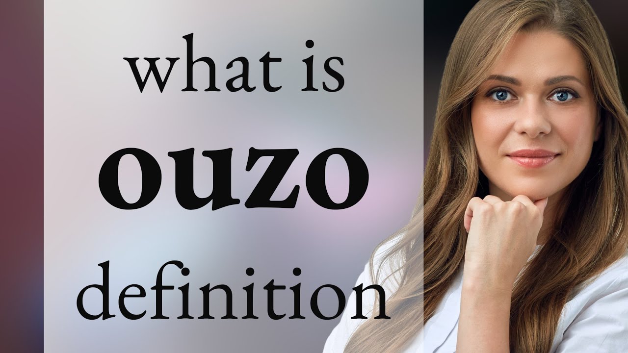 Ouzo | definition of OUZO - YouTube