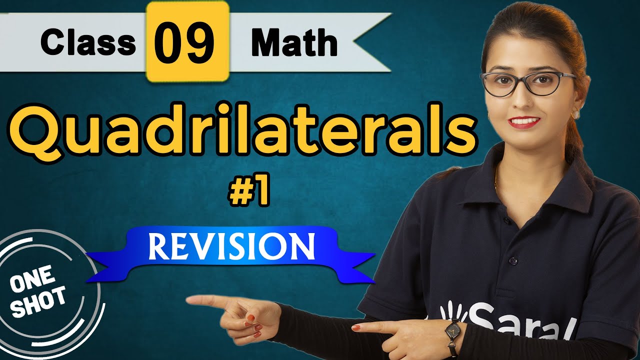 QUADRILATERALS Class 9 Chapter 8 Math revision | Board | Concept | Mind ...