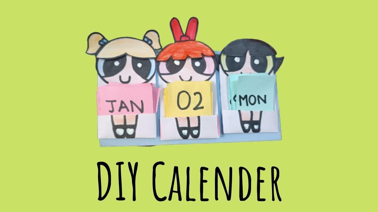 DIY Calender | SAS Artclub - YouTube