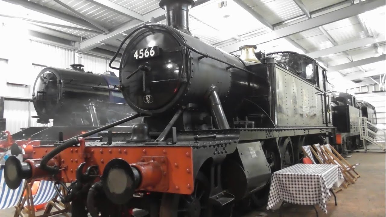 Severn Valley Railway The Engine House, August 2019 - YouTube