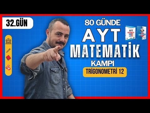 80 Günde AYT Matematik Kampı | 32. Gün | Trigonometri 12 | Ters trigonometrik fonksiyonlar
