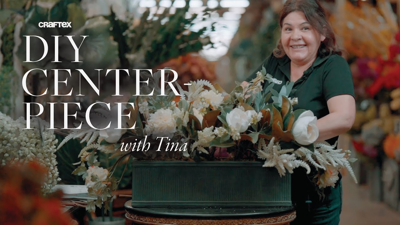 Build your own Centerpiece w/ Tina! - YouTube