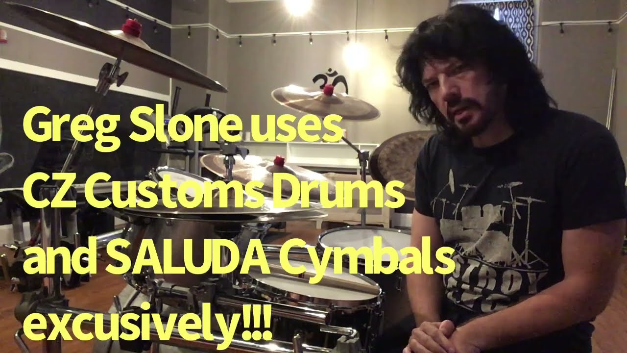 CZ Customs Greg Slone Signature Series Drumset - YouTube