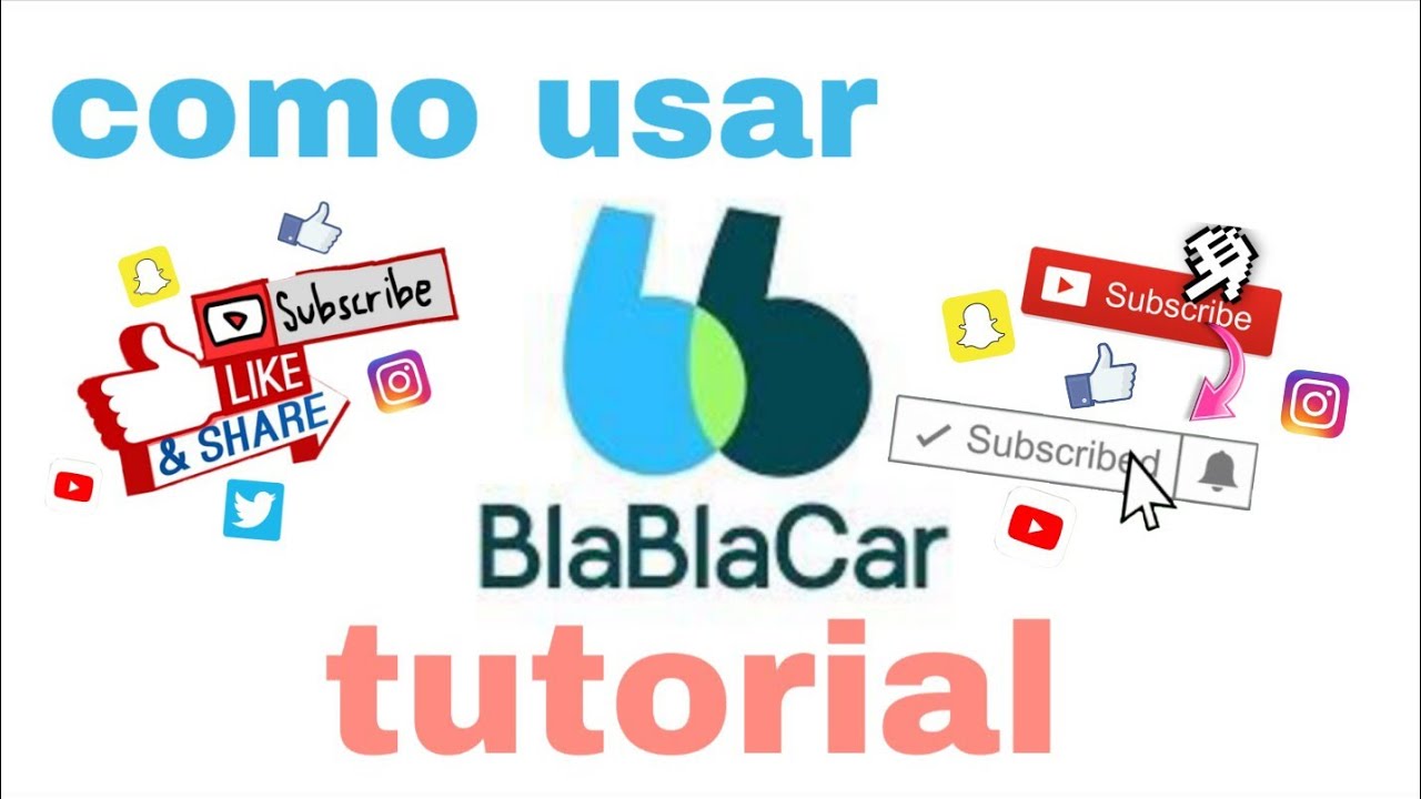 Blablacar. Como usar blablacar? Usando blablacar fácil y rapido - YouTube
