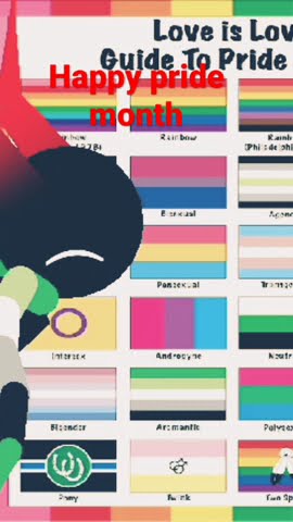 happy pride month to everyone #animation #characteranimation - YouTube