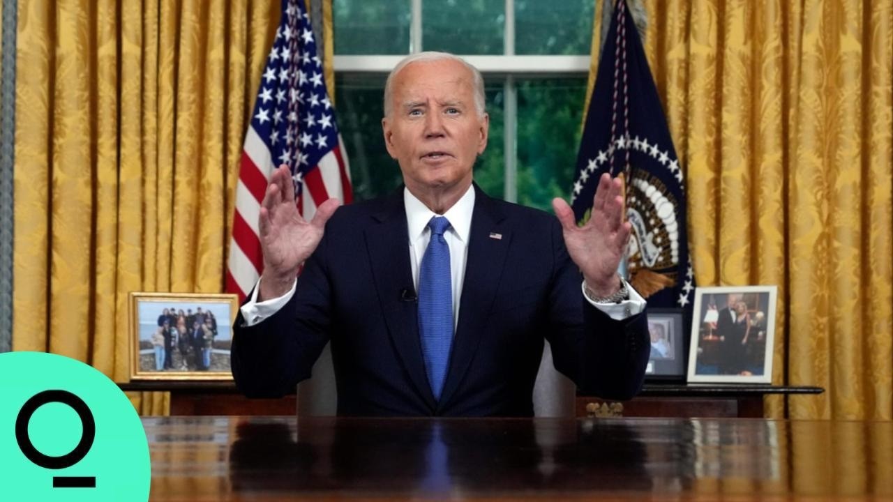 Biden's Oval Office Address After Exiting 2024 Race - YouTube