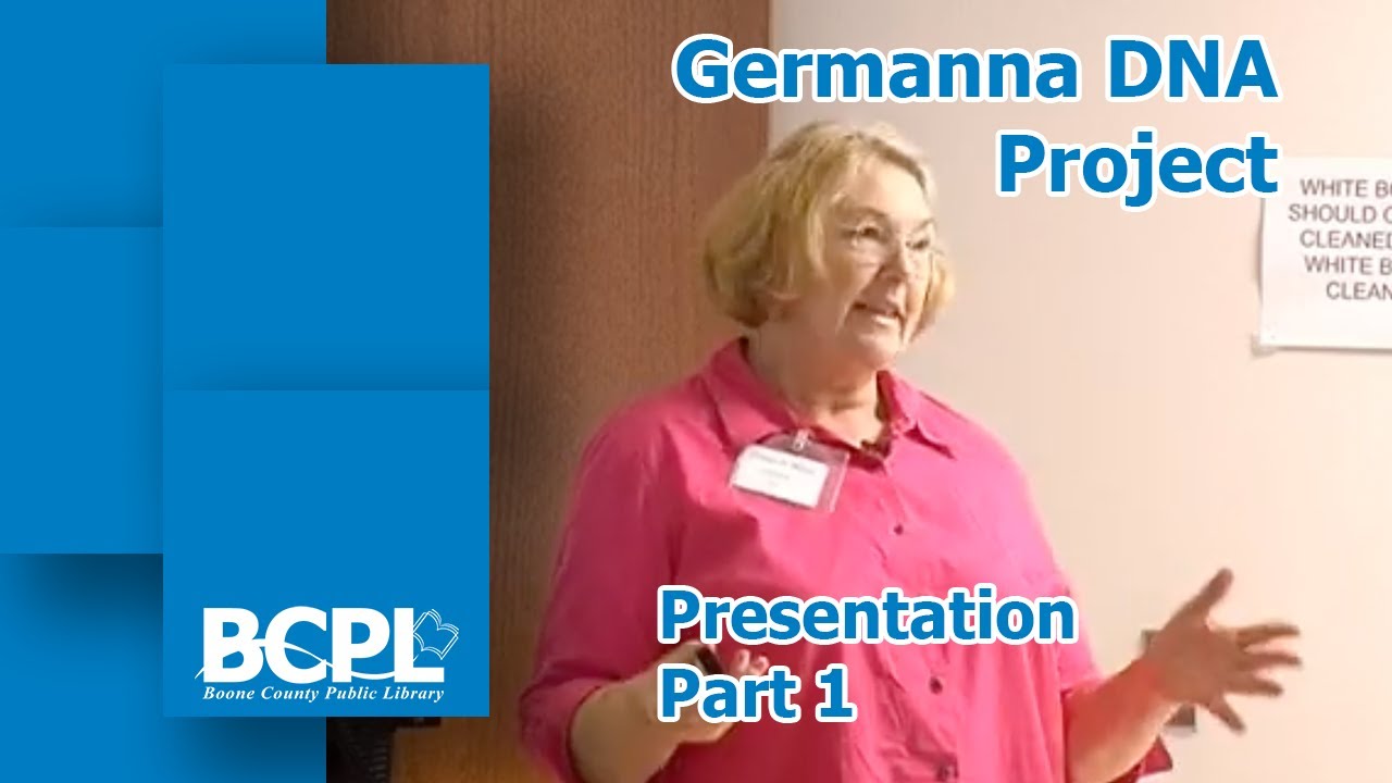 Germanna DNA Project - Part 1 of 2 - YouTube