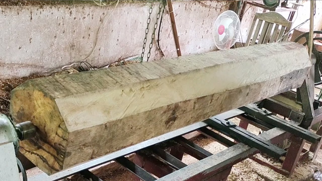 Woodturning - Amazing with wooden Pillars and how to made a beautiful ...