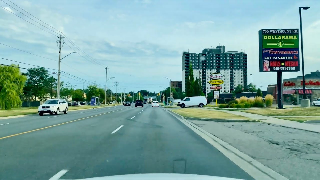 Morning Drive to Kitchener Downtown Public Library | August 3, 2022 ...