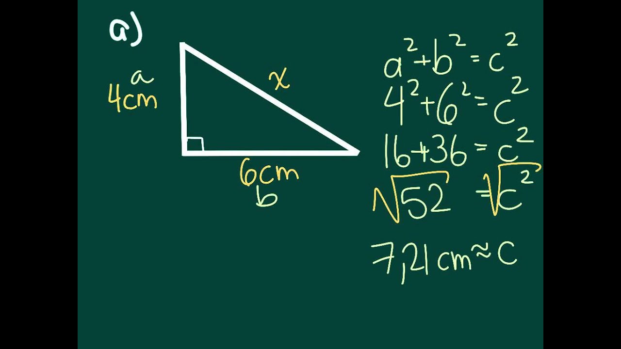 Théorème de Pythagore - YouTube