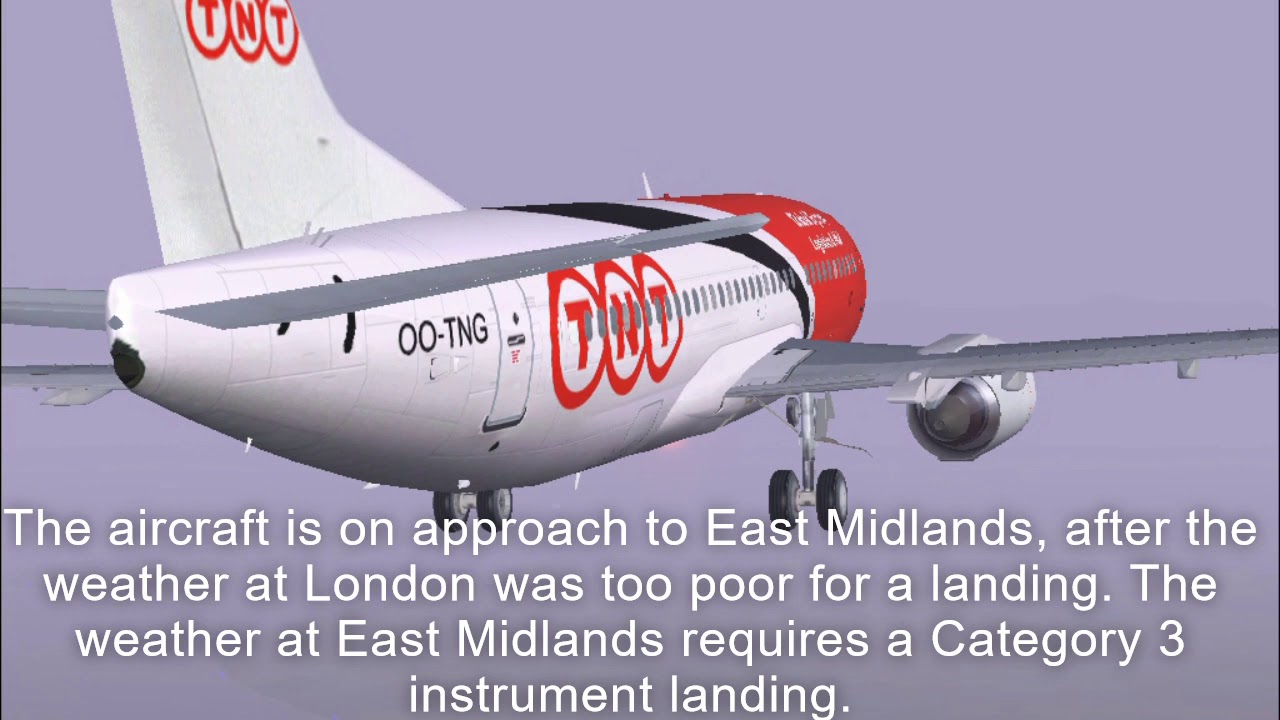 In the grass- TNT Airways flight 325N - YouTube