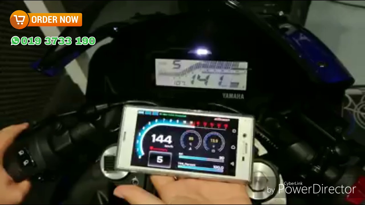 Aracer RCMini5 Complete ECU Yamaha YZF R15 V3 VVA 2017-2018 - YouTube