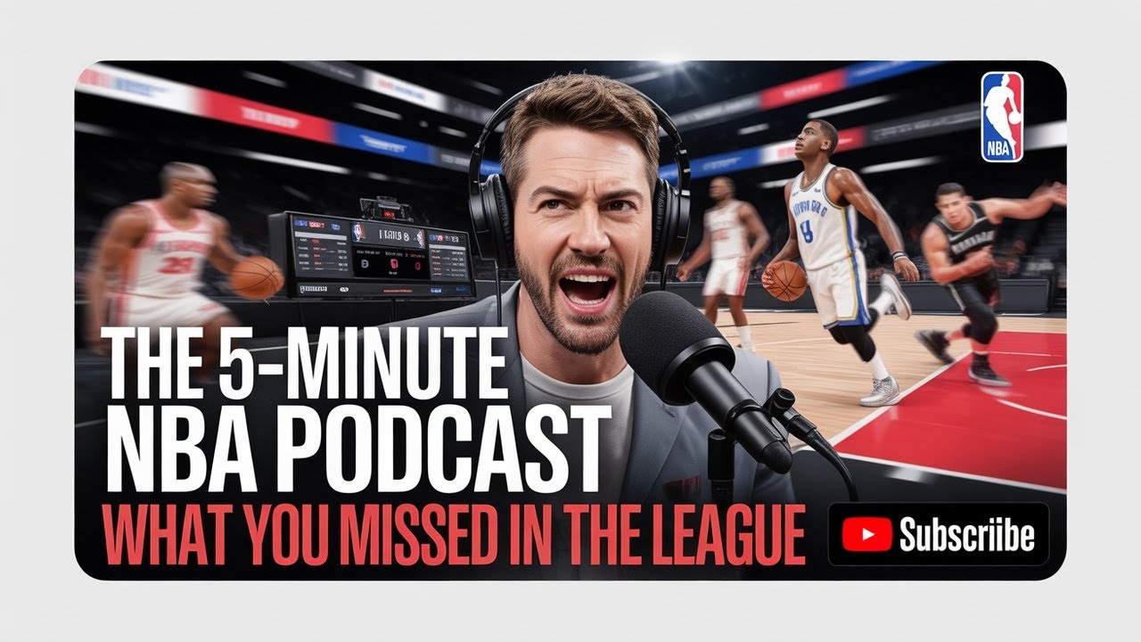 The 5-Minute NBA Podcast: Your daily NBA recap starts now. - YouTube